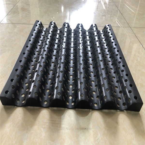 Quality 600X600 Corrugated Metal Ceiling Tiles 6mm Sound Absorbing Ceiling Panels for sale