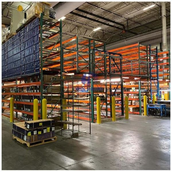 Quality HEDA Warehouse Racking Mezzanine Racking System Pallet 1t/Layer for sale