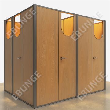 Quality Top Mounted Toilet Partition Wall with Full Privacy and Fire Resistance for sale