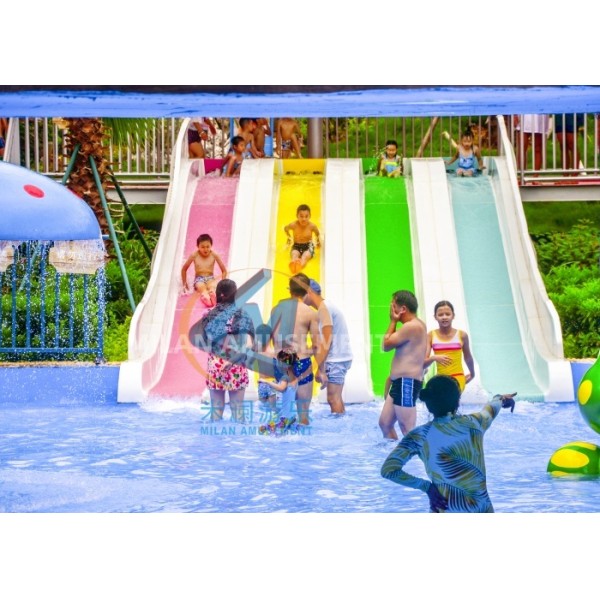 Quality Aqua Park Water Slide For Kids Children Water Play Slide for sale