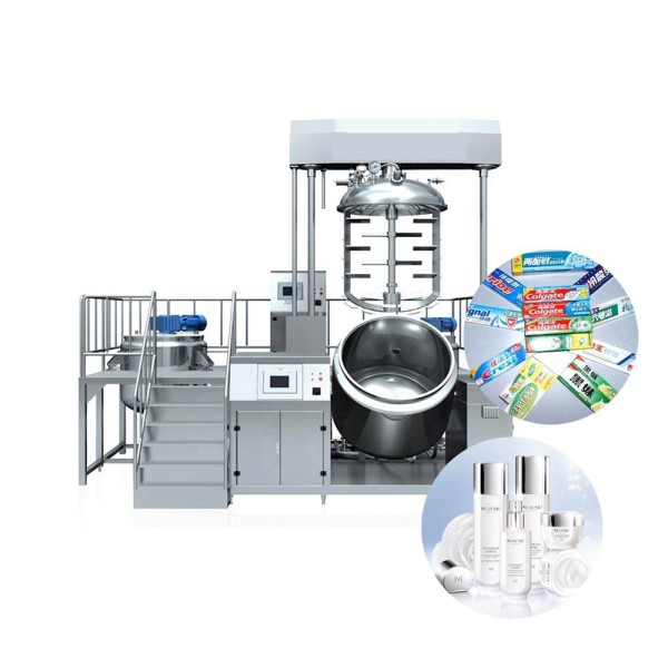 Quality Automatic Toothpaste Cream Shampoo Detergent Vacuum Ultrasonic Emulsifier for sale