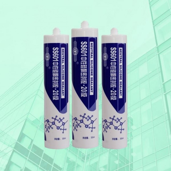 Quality BAIYUN SS601 Construction Silicone Sealant General Glazing Sealant for sale