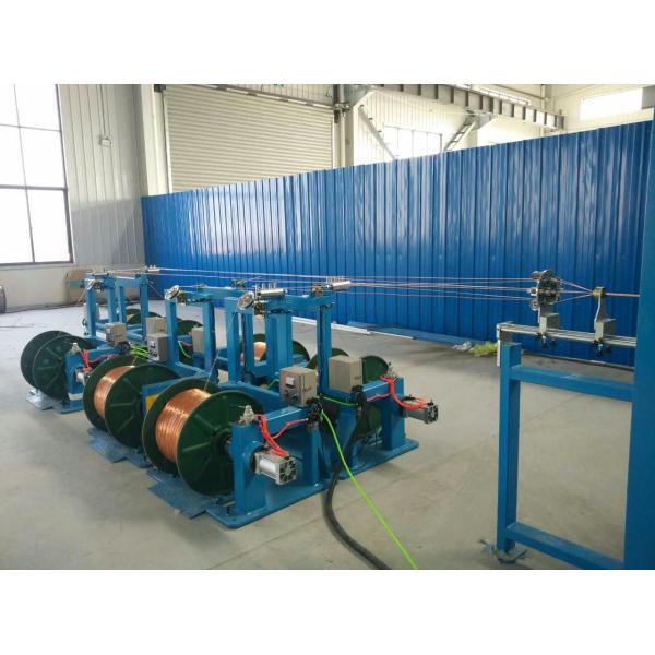Quality Silver Jacketed Wire Buncher Machine / Enamelled Wire Twister Machine for sale