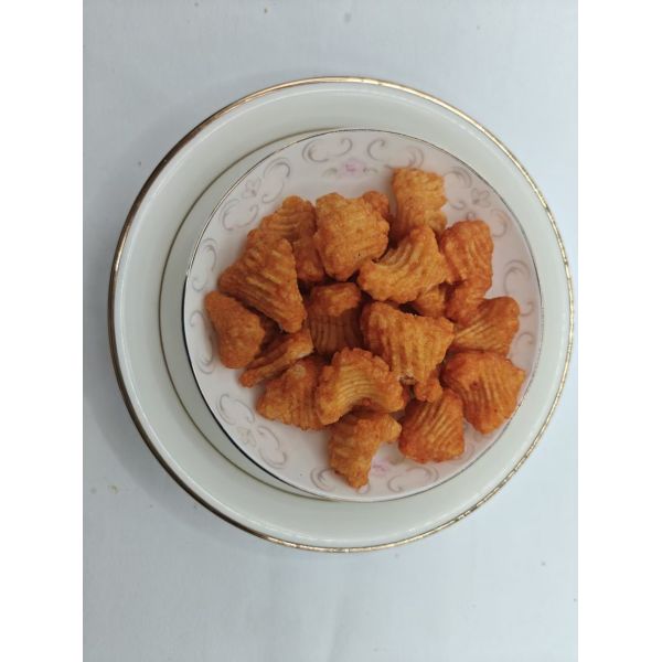 Quality Delightful Snacks Crispy Spiral Rice Crackers With Exquisite Taste for sale