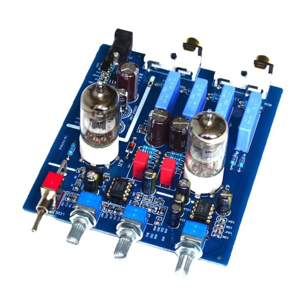 Quality 6J1 OEM ODM HIFI Audio Tube Preamplifier Board with High Low Sound Adjustment and 2.0 Channel for Home Amplifier for sale