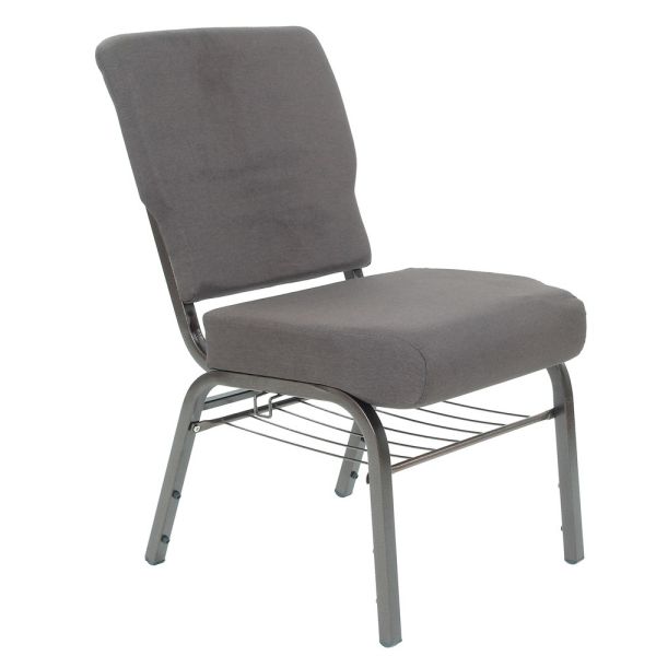 Quality Popular Metal Frame Navy Blue Fabric Church Chairs For Modern Theater Furniture for sale