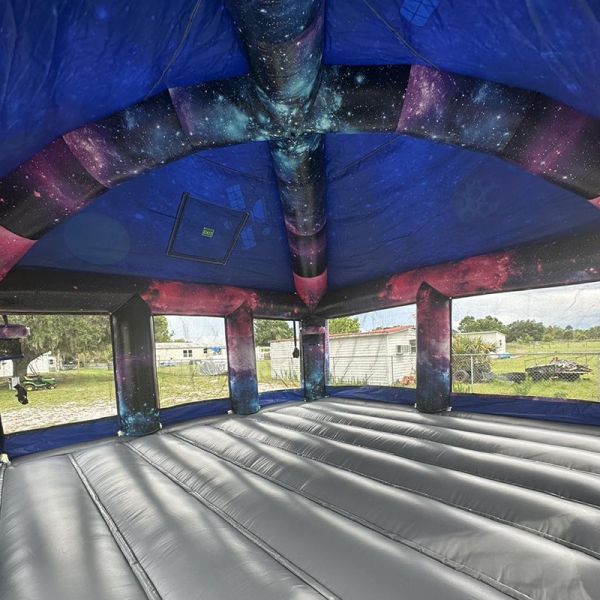 Quality Blower Pretty Good Kids Party Astronaut Castle Spaceship Inflatable Bounce House for sale