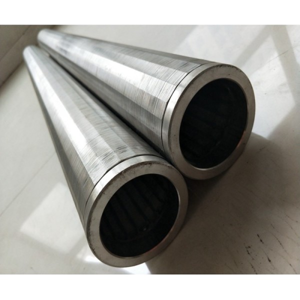 Quality 89mm SS Strainer Filter Customized Continuous Slot Well Screen for sale