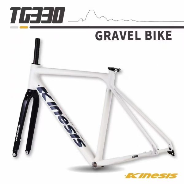 Quality Internal Cable Routing Lightweight Gravel Bike Frame for Disc Road Bike for sale
