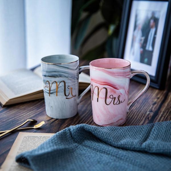 Quality Wedding Gifts Mr And Mrs Ceramic Cups for sale