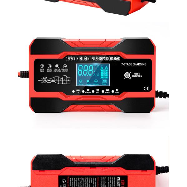 Quality Pulse Repair UPS 12V 24V 10A Lead Acid Battery Charger for sale
