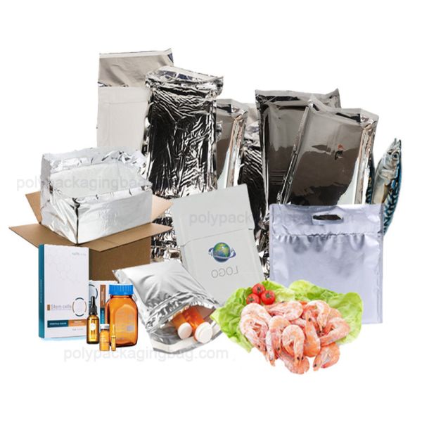 Quality Thick Foam Insulation Pouches Thermal Mailer Extreme Insulated Metalized for sale