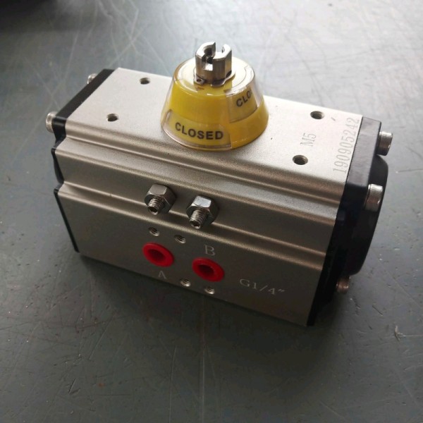 Quality Single Acting Spring Return Pneumatic Actuator Pneumatic Rotary Actuator OEM for sale