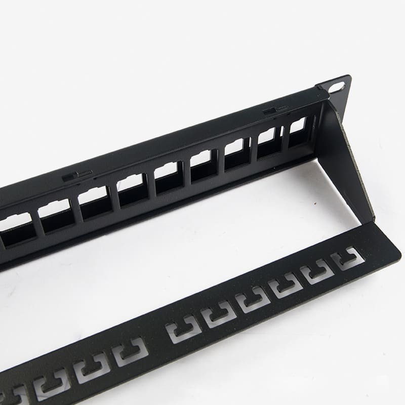 Quality Blank Network Patch Panel Unshielded RJ45 24 Port 1U Patch Panel for sale