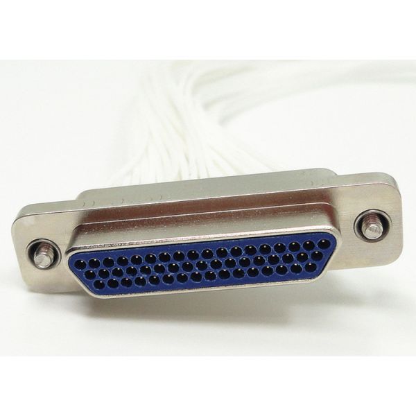 Quality Crimp 51 Pin Contact Micro-D Rectangular J30J Series With 1000mm Wire Length for sale
