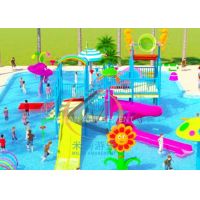 Quality Colorful Water Play Structures Water House For Kids Play Pool In Amusement Park for sale