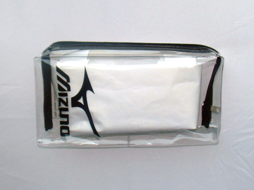 Quality SMETA BRC Transparent Travel Pouch , 0.2mm Clear Travel Cosmetic case Square EVA for sale