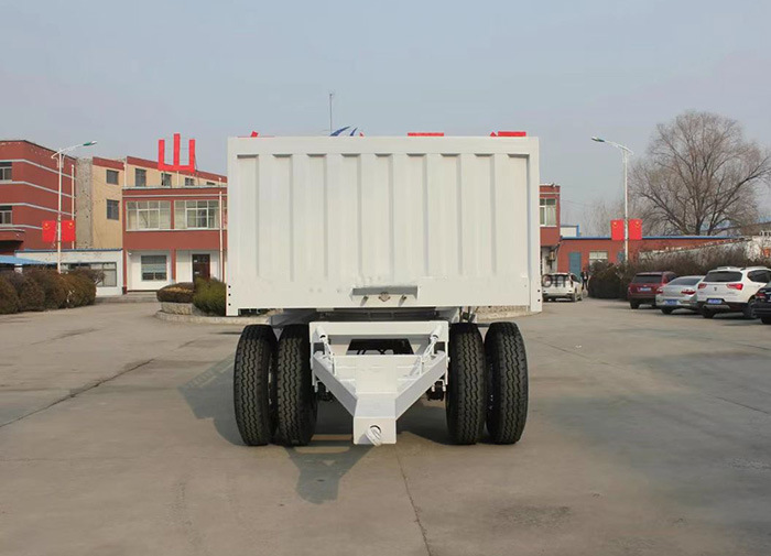 High-Capacity Cargo Timber Transport Trailer with Durable Draw Bar Design