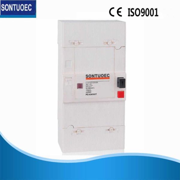 Quality NFC62411 Electric Leakage Circuit Breaker , Mini Overload Protection 4 Pole ELCB for sale