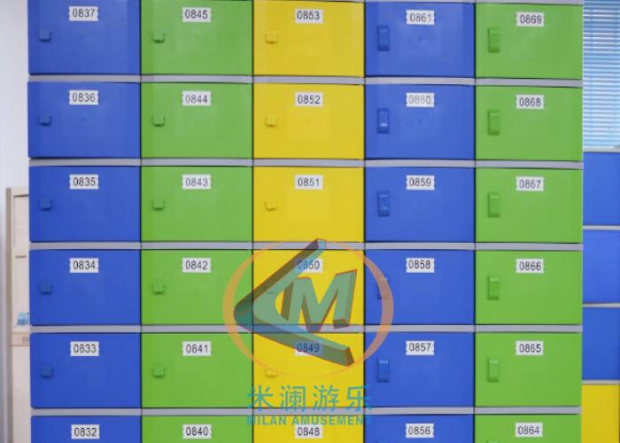 Quality Durable ABS Storage Locker Customized Logo Intelligent For Water Park for sale