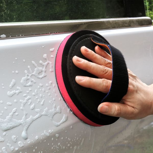 Quality 160mm 165mm Car Clay Pad Contaminants Removal By Polisher Or Hand for sale