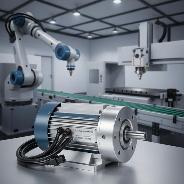 Quality AC Servo Motor Designed for Industrial Automation Applications Including Robotics CNC Machines and Automated Production Lines for sale