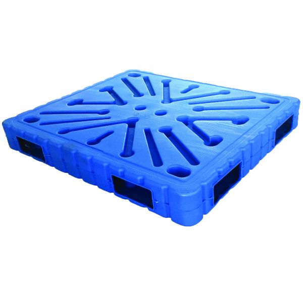Quality Waterproof Strength Industrial Plastic Pallet Double Faced High Impact for sale