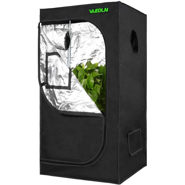 Quality 4x4 Grow Tent Complete Kit 120x120x200mm Hydro 1680D Mylar LED Grow Light Kits for sale