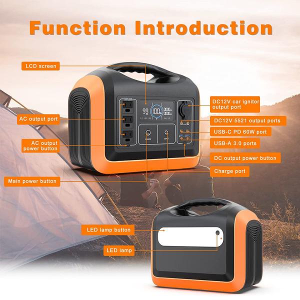 Quality Portable 1800W Solar Charging Generator for Phone / Drone / Camera / Car for sale