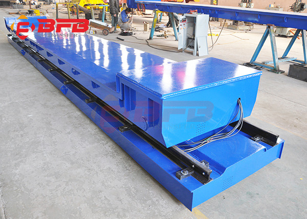 Quality Railroad Workshop 40t Busbar Powered Transfer Cart for sale