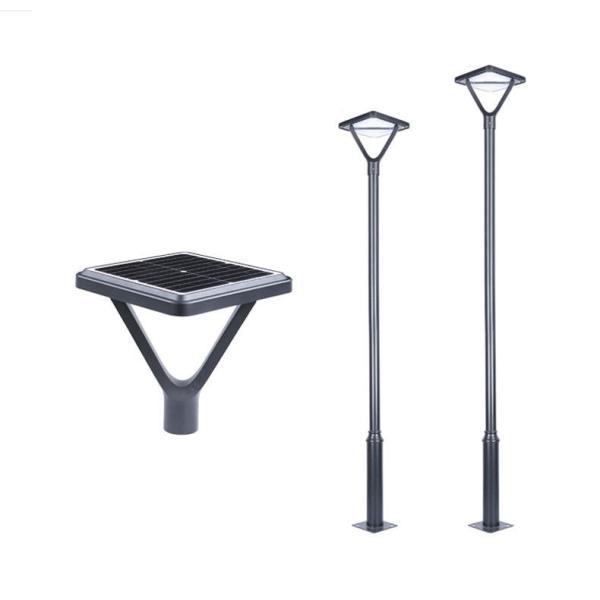 Quality 1- IP65 Waterproof Outdoor Solar Garden Pillar Light for Landscape Fence Post Lighting for sale