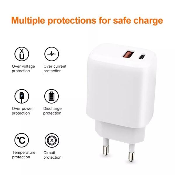 Quality 30W EU Plug Travel Charger For Fast Charging Laptops / Projectors for sale