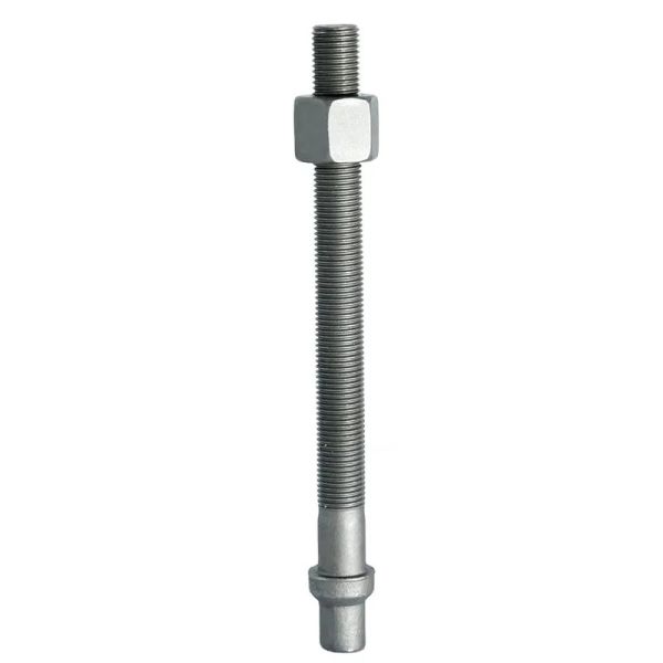 Quality High Tensile Strength M14X1.75X330 8.8 10.9 Grade Galvanized Round Head Center Bolt HX-CBD003 for Heavy Duty Applications for sale