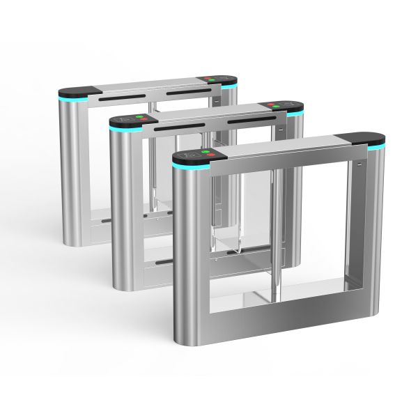 Quality Powerful Swing Electronic Turnstile Gates Secure Access Control System For Shop for sale