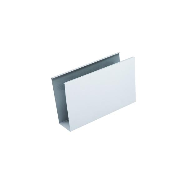 Quality Sound Absorbing Wood Grain Aluminium Baffle Ceiling U Shaped Free Sample for sale