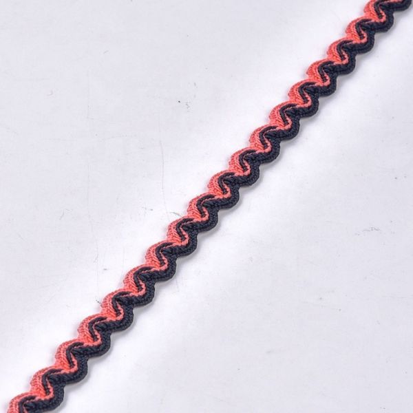 Quality Colorful Curtains Jacquard 1cm Rick Rack Trim for sale