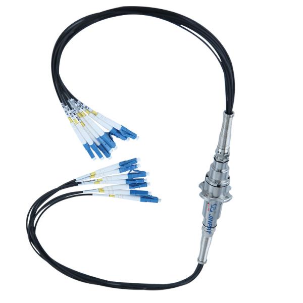 Quality Dual Channel Optical Rotary Joint 300rpm IP65 for sale