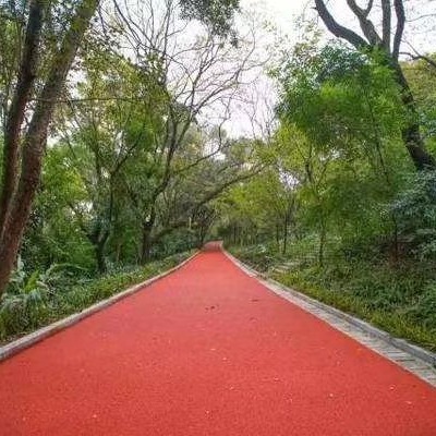 Quality Red Color EPDM Rubber Granule For Outdoor Public Garden Park Road for sale
