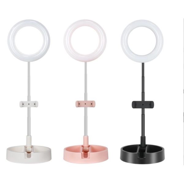Quality 12W Desktop Ring Light With Phone Holder for sale