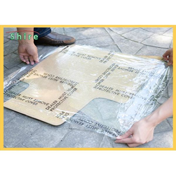 Quality 3Mil 4 Mil Adhesive Auto Carpet Protection Film Printable Auto Carpet Film for sale