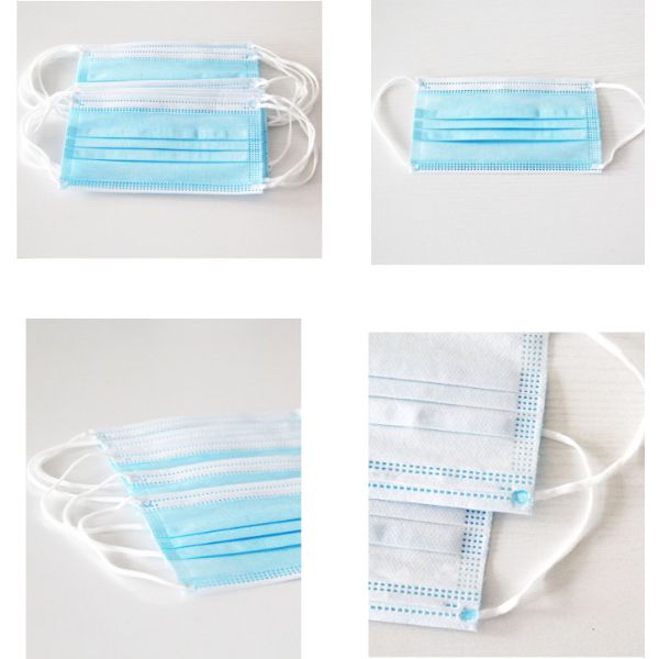 Quality Earloop Style Skin Friendly Adjustable Disposable Medical Face Mask for sale