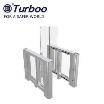 Quality Access Control Swing Turnstile Barrier Speed Gate High Security With Servo Motor for sale