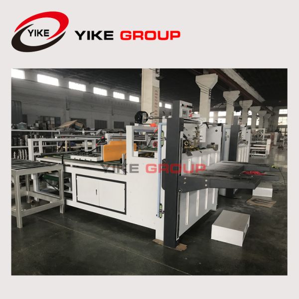 Quality Semi Auto Folder Gluer Machine 40-60m/min Speed For Corrugation Packing Industry for sale