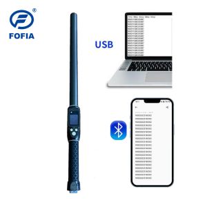 Quality Custom ISO FDX-B HDX 30000 Records Handheld Stick RFID Reader For Cattle for sale