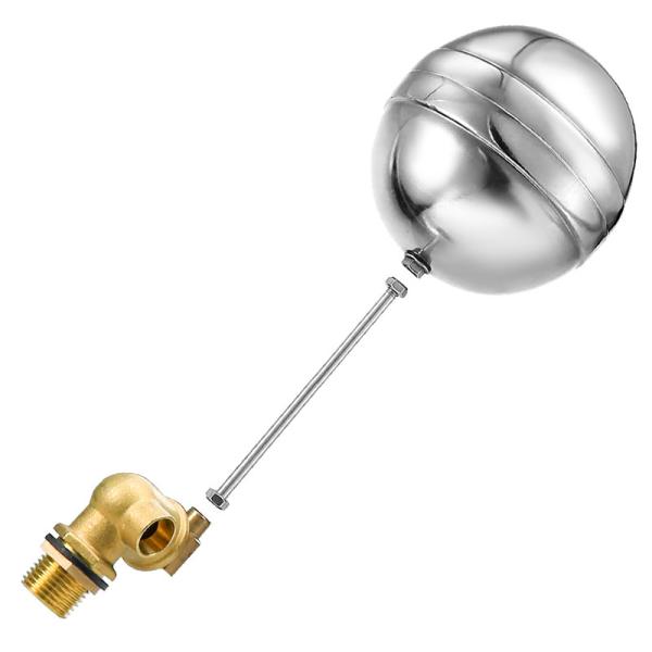 Quality Standard Adjustable Water Float Valve , Stainless Steel Floating Ball Valve for sale