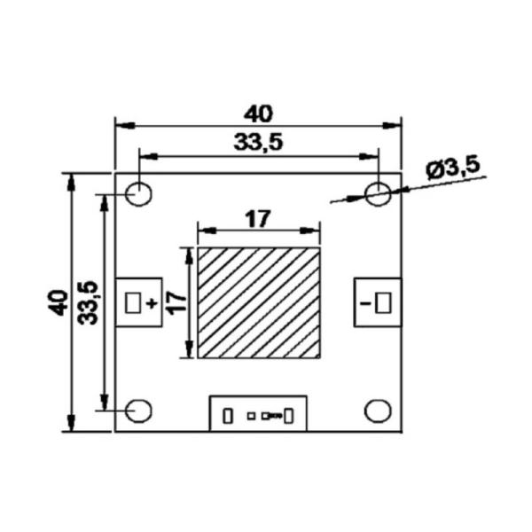 Quality 40*40mm 120deg 240W 385nm 395nm 405nm Inkjet Printing Glue Curing UV COB LED for sale