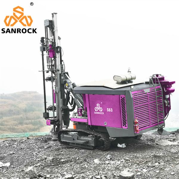 Quality Hydraulic DTH Drilling Rig Integrated Automation Drilling Rig Crawler Mining for sale