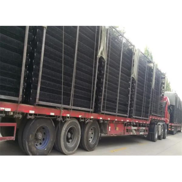 Quality 167*4500Mm Black Baghouse Filter Cages Multiple Junctions Corrosion Resistant for sale