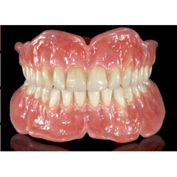 Quality Flexible Rubber Removable Dental Crown Partial Denture Easy Maintain for sale