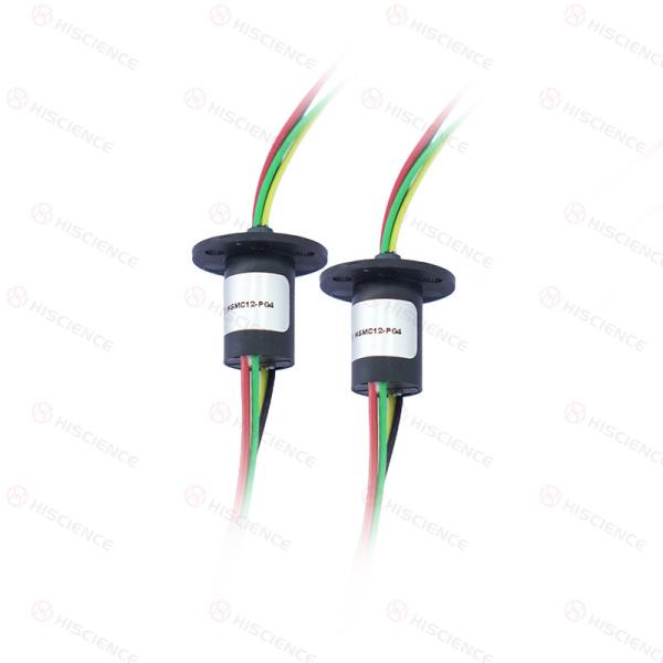 Quality Electrical Capsule Slip Rings 18 Circuits 2A Engineering Plastic Housing for sale